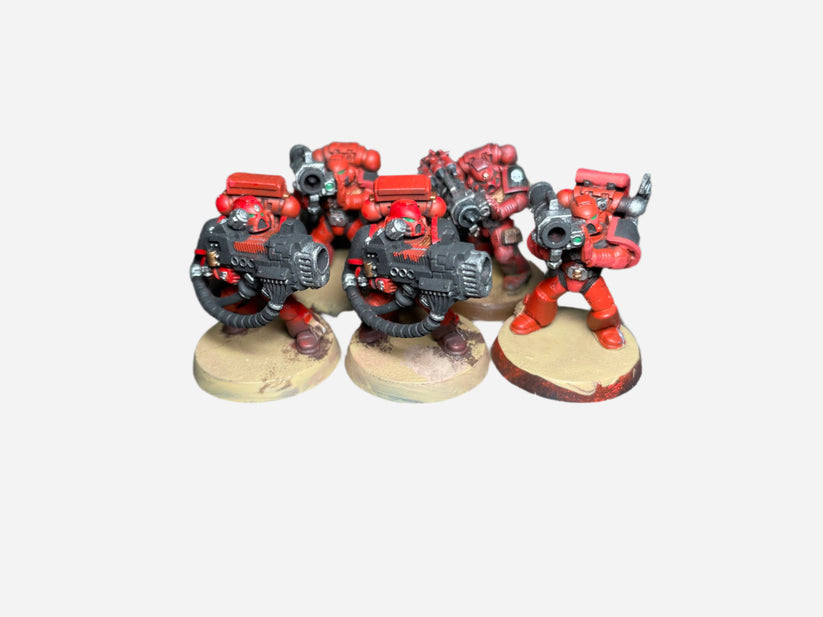 Warhammer 40K Space Marine Blood Angels Devastator Squad – Restorehammer
